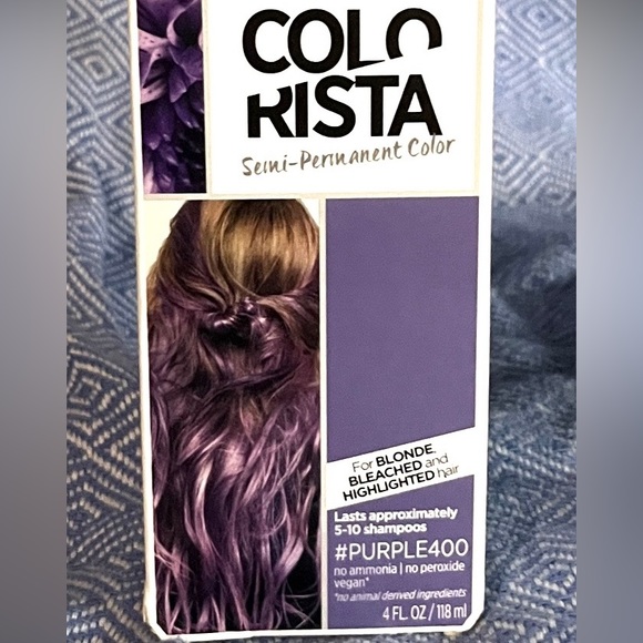 Hair | Loreal Paris Colorista Semipermanent Hair Color Purple | Poshmark